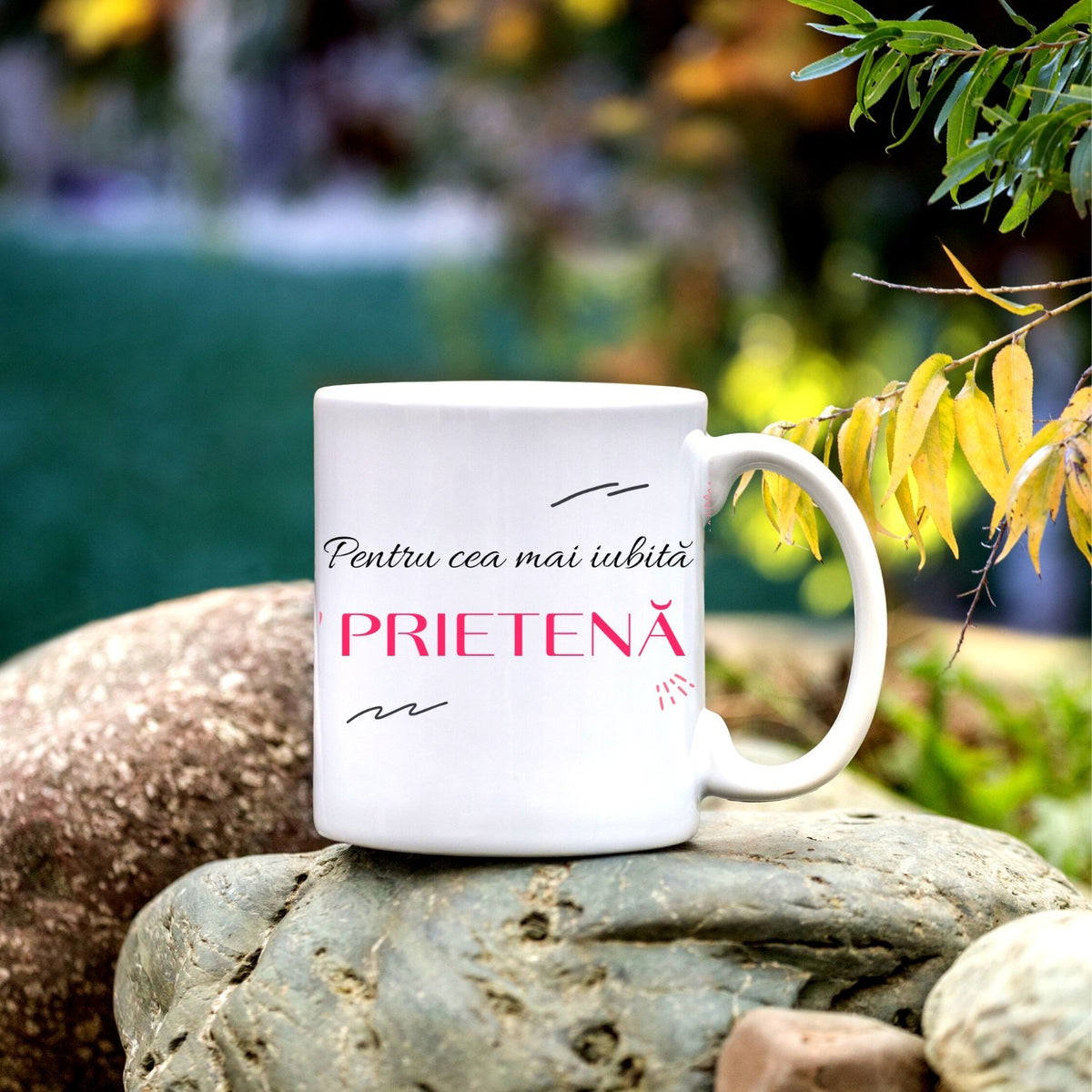 Cană Cadou pentru Prietenă – Atelier Magic
