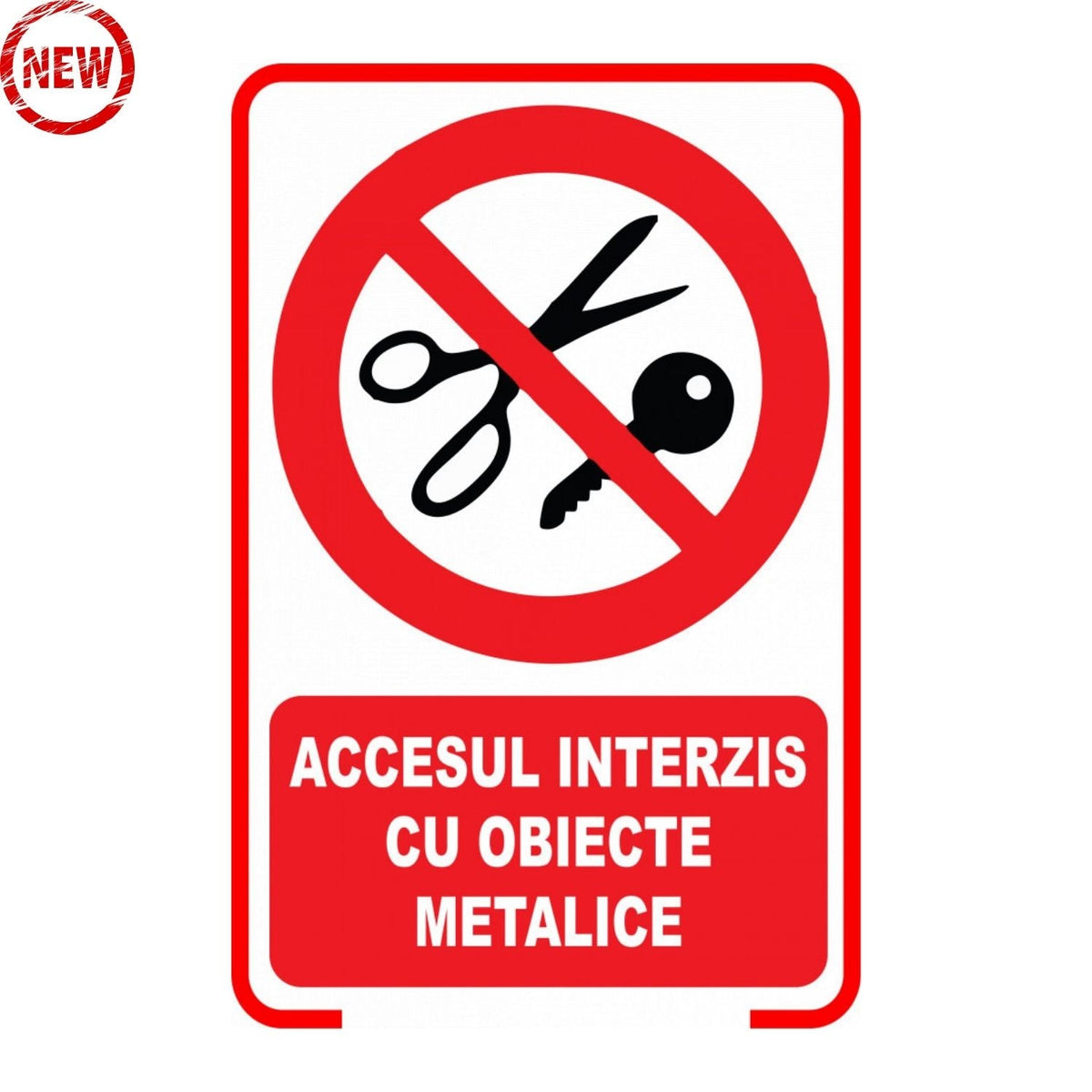 Indicator Interzis Obiecte de Metal – Atelier Magic