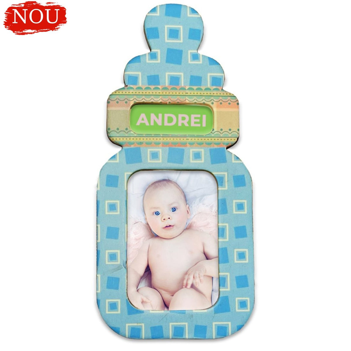 Magnet de frigider "biberon" personalizat – Atelier Magic