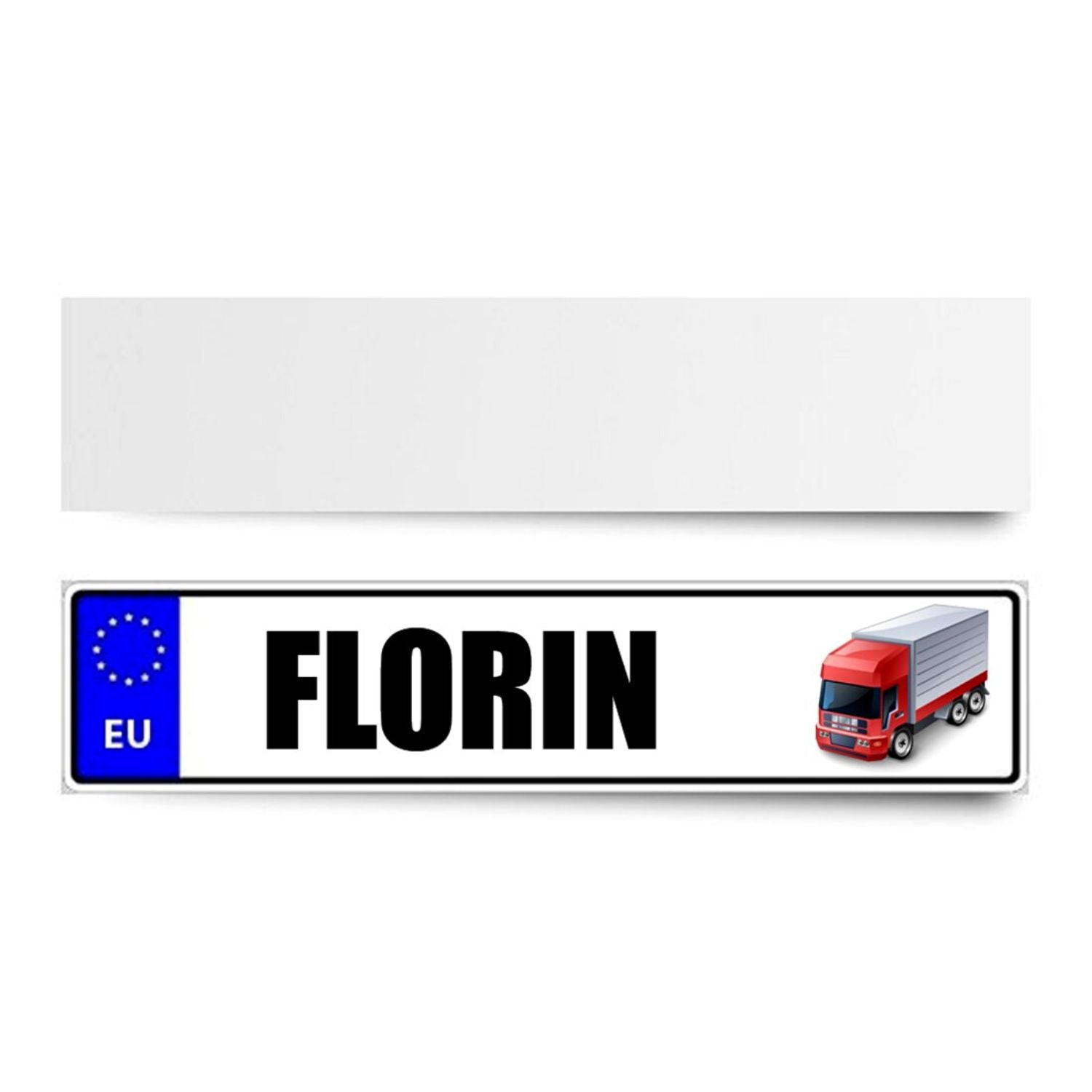 Placă număr auto personalizată – Atelier Magic