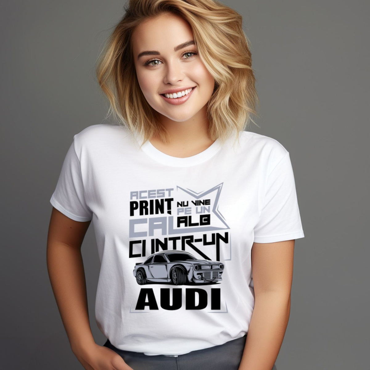 Tricou Personalizat „Audi” – Atelier Magic